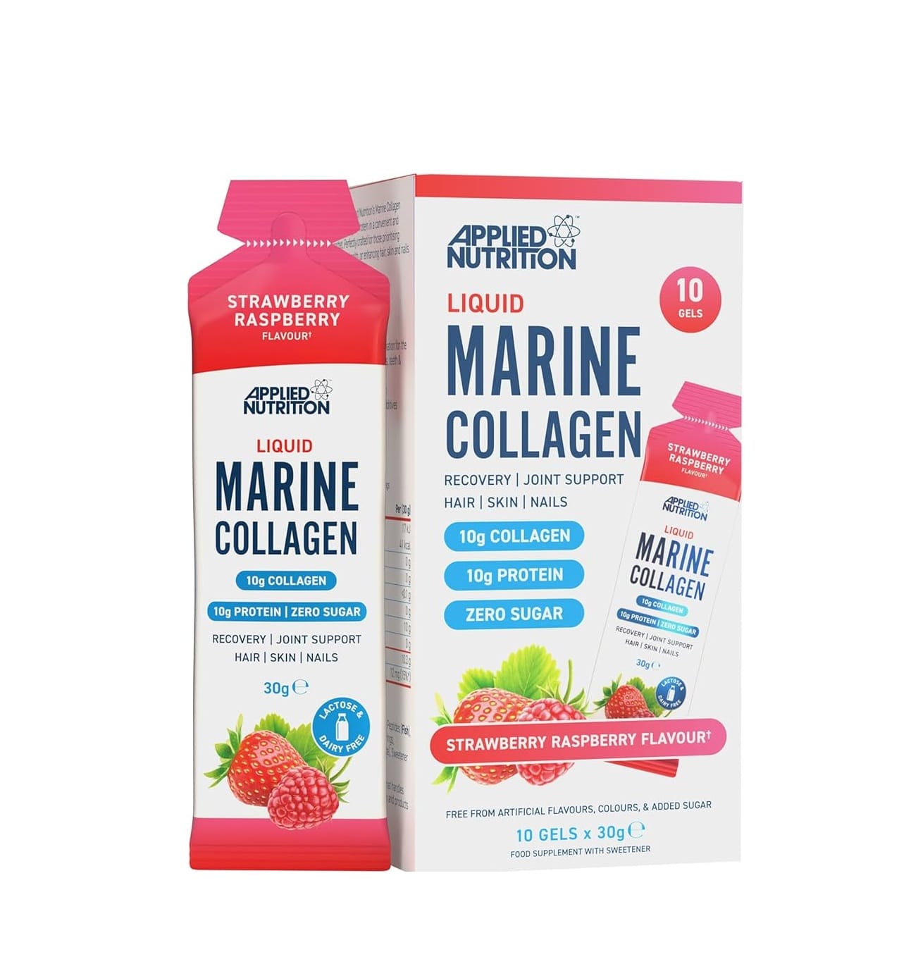Applied Nutrition Liquid Marine Collagen 10gels x 30g - WORKOUT shop
